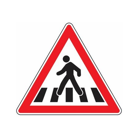 CEP - Panneau de police, A13b Dimension 500*500mm Classe Classe 2